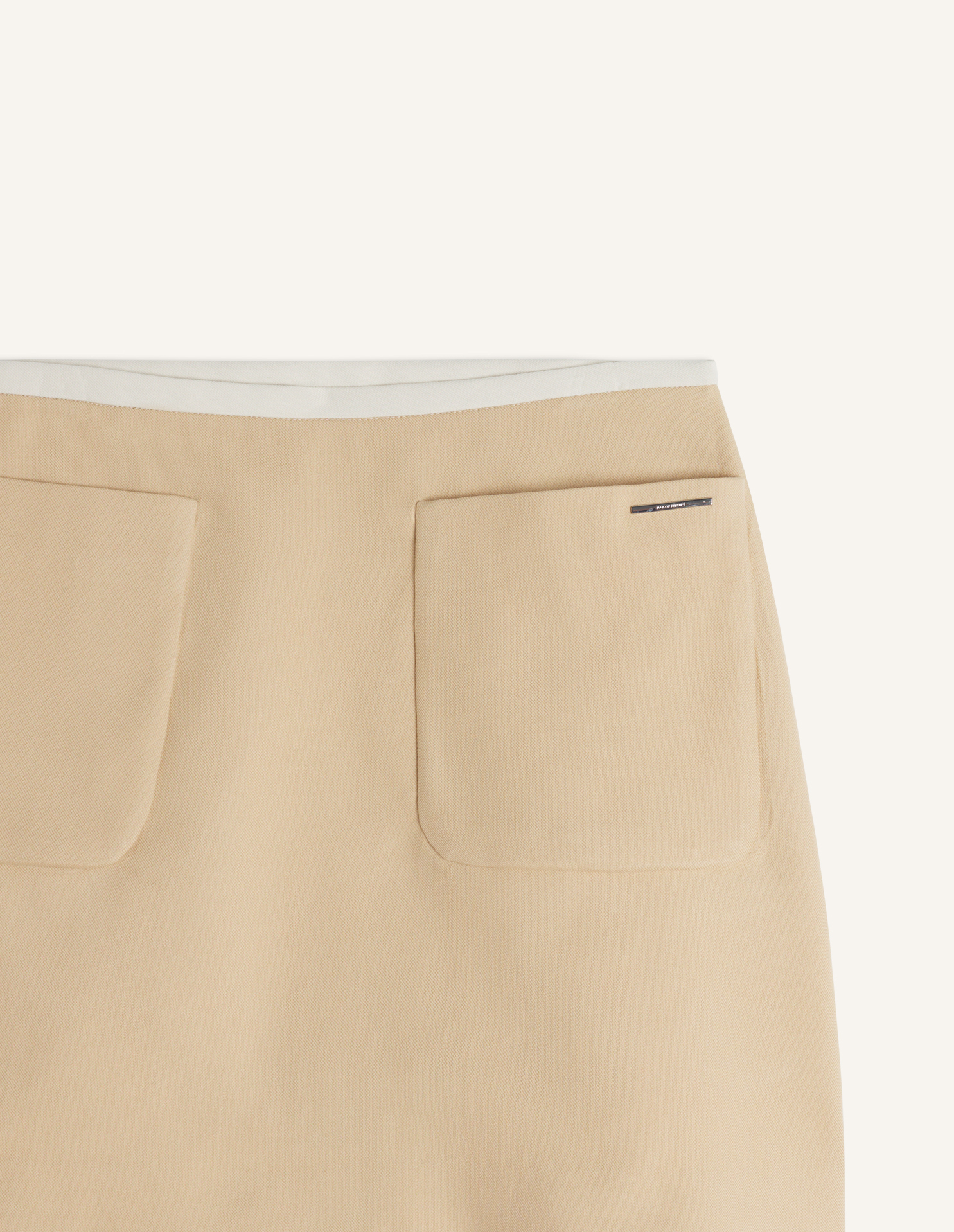 PATCH POCKET MINI SKIRT | Maison Kitsuné
